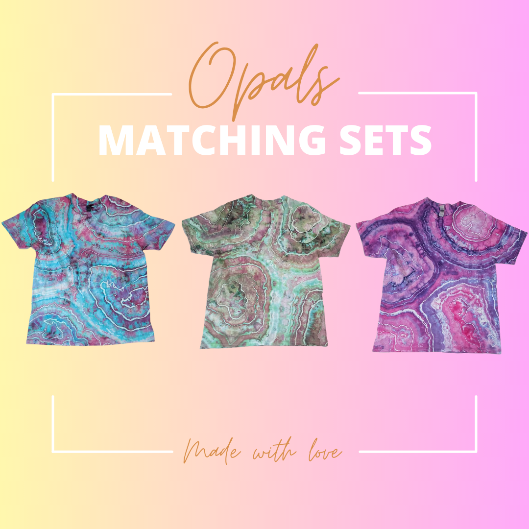 Ice-Dyed Geode Set – Opals Apparel